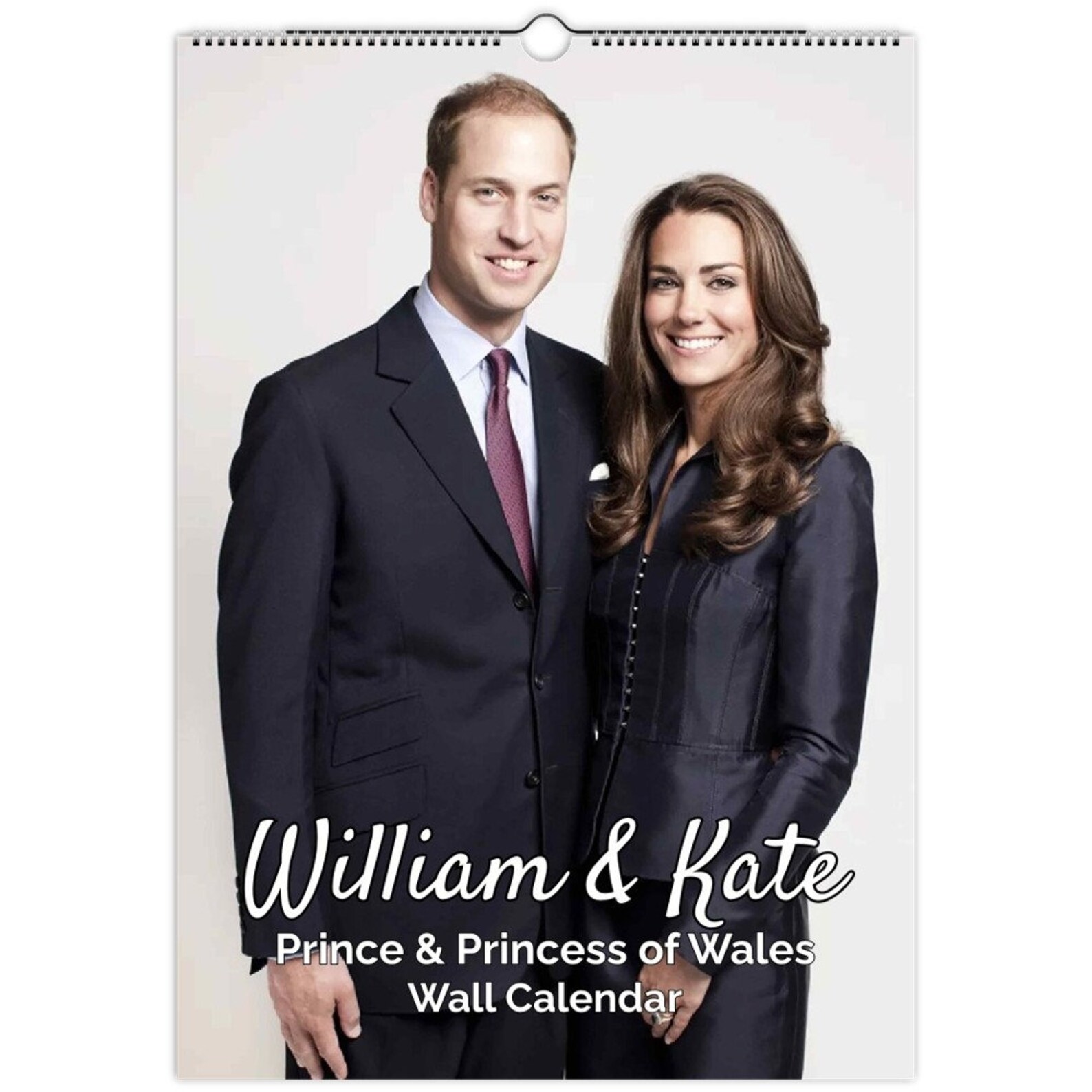 William and Kate Prince & Princess of Wales Full Photo Calendar ...