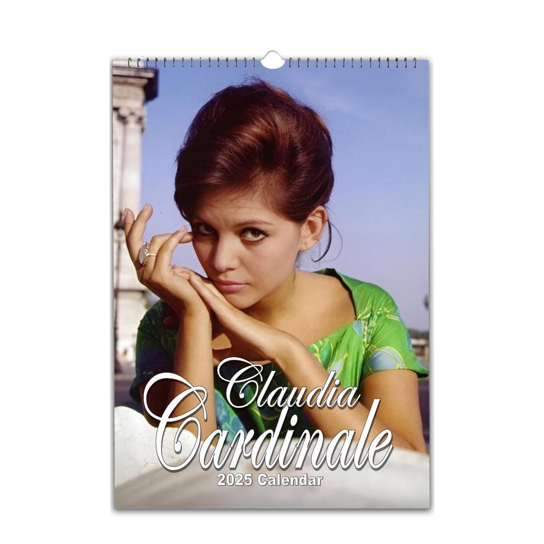 Claudia Cardinale | 2025/26 | Choose Start Month/year | Full Photo Personalised Wall Calendar - Etsy