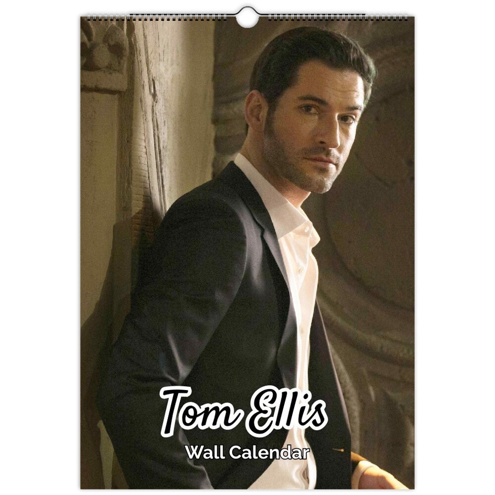 Tom Ellis Full Photo Calendar | Choose Start Month 2026/27 Personalised ...
