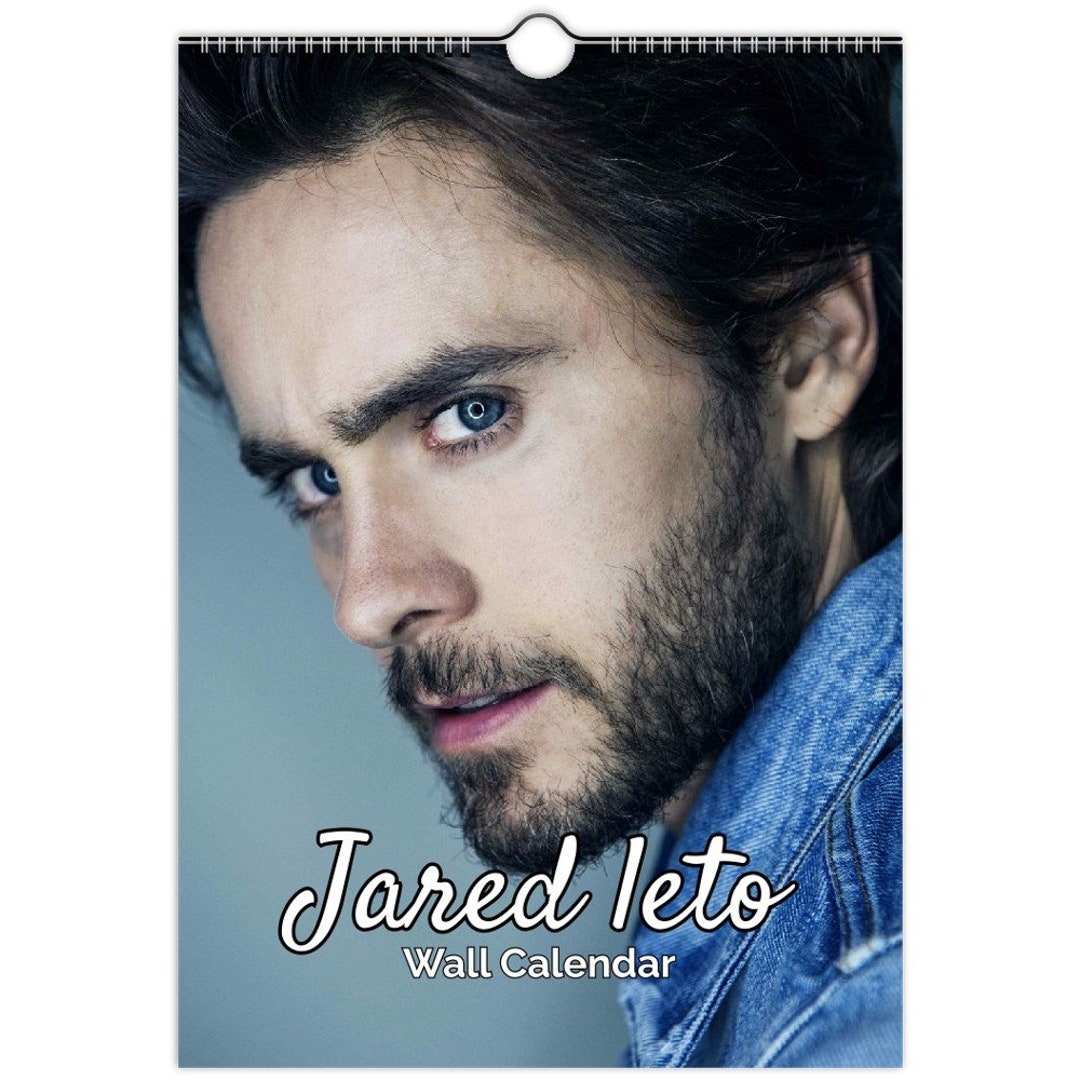 Jared Leto Full Photo Calendar | Choose Start Month 2026/27 ...