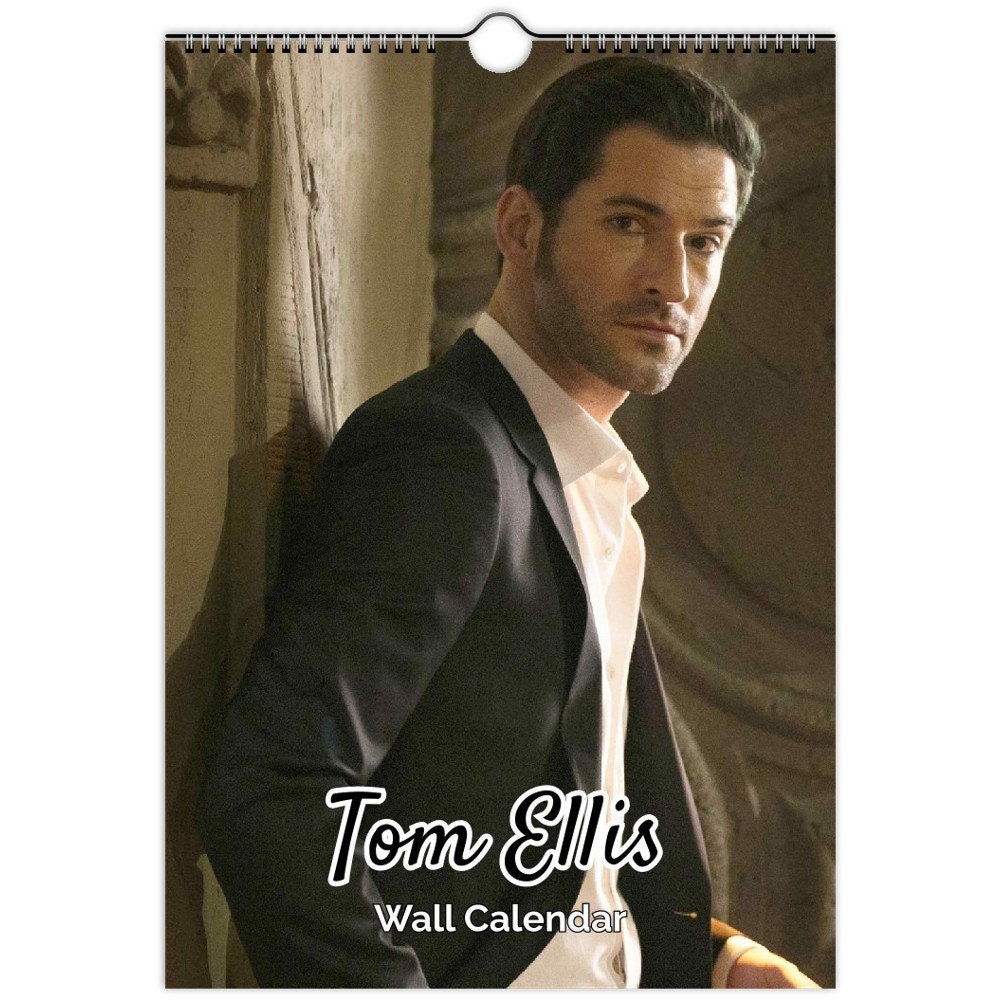 Tom Ellis Full Photo Calendar | Choose Start Month 2026/27 Personalised ...