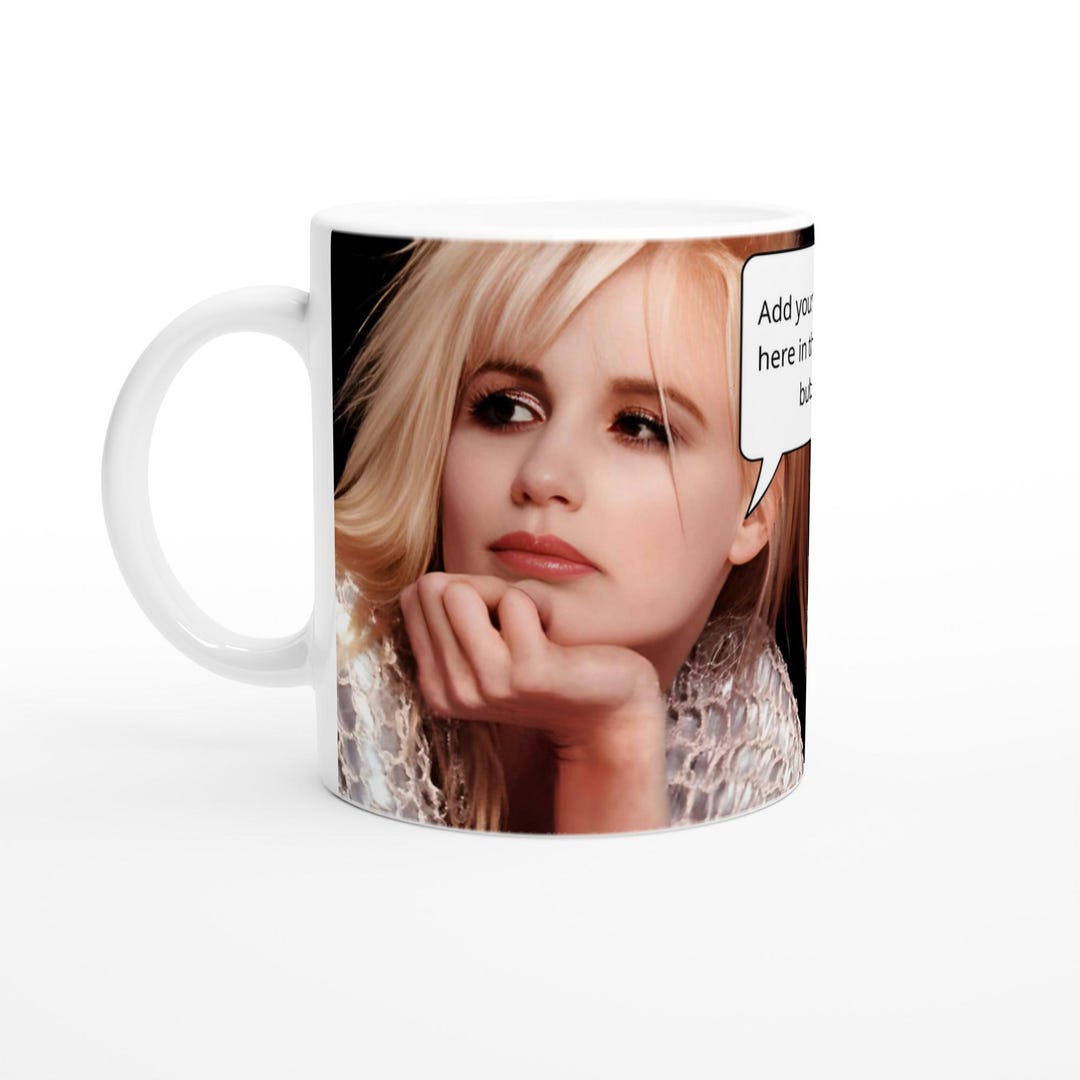 Daryl Hannah Tasse Personalisierte Nachricht in der Sprechblase - Etsy.de