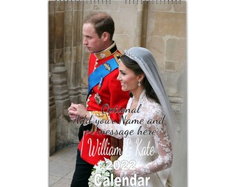 Kate Middleton Calendar - Etsy