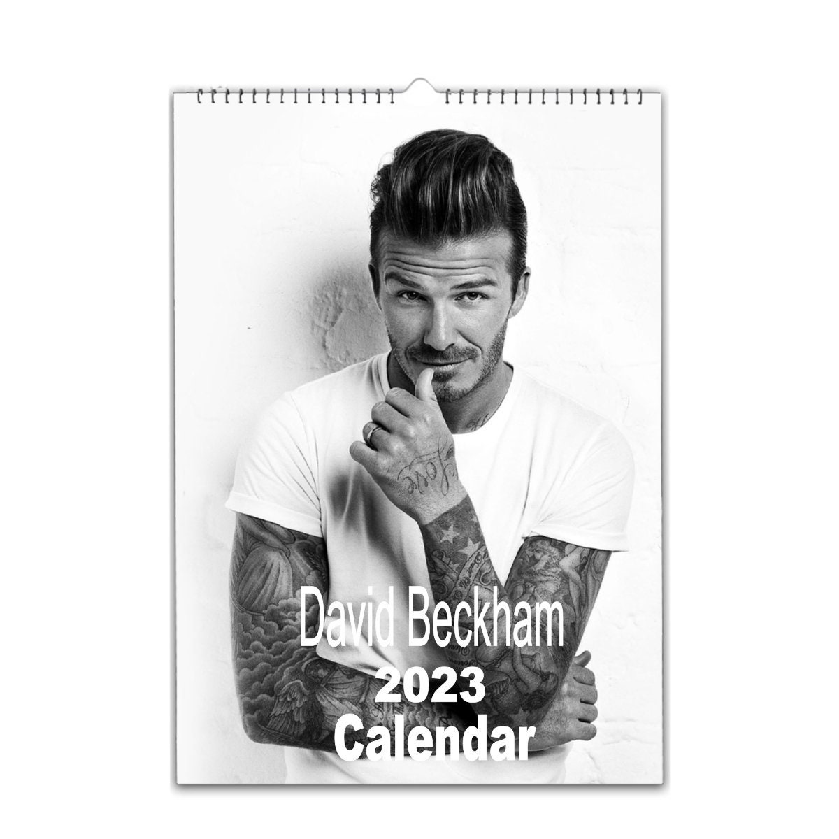 David Beckham Full Photo 2023/4 Calendar Personalised 12 - Etsy Canada
