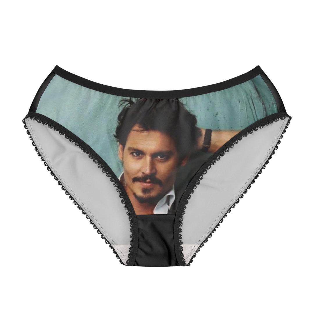 Johnny Depp Women's Knickers, Briefs Personalised - Etsy