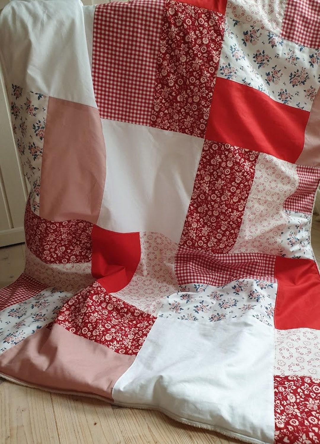 Patchworkdecke Landkind - Etsy.de