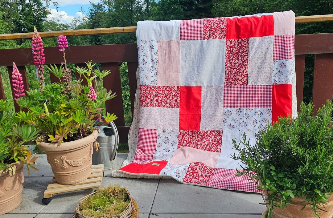 Patchworkdecke Landkind - Etsy.de