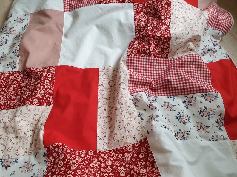 Patchworkdecke Landkind - Etsy.de