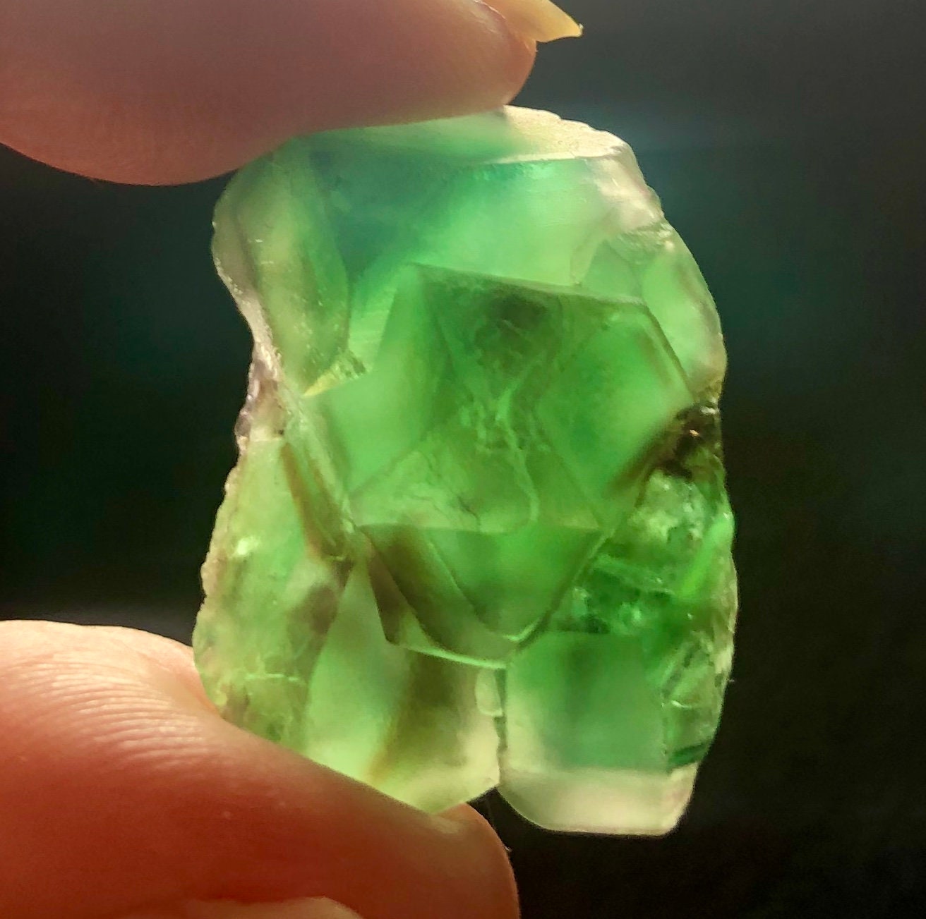 Colección rara Alien Eye Fluorite Equilibrio todo chakra | Etsy