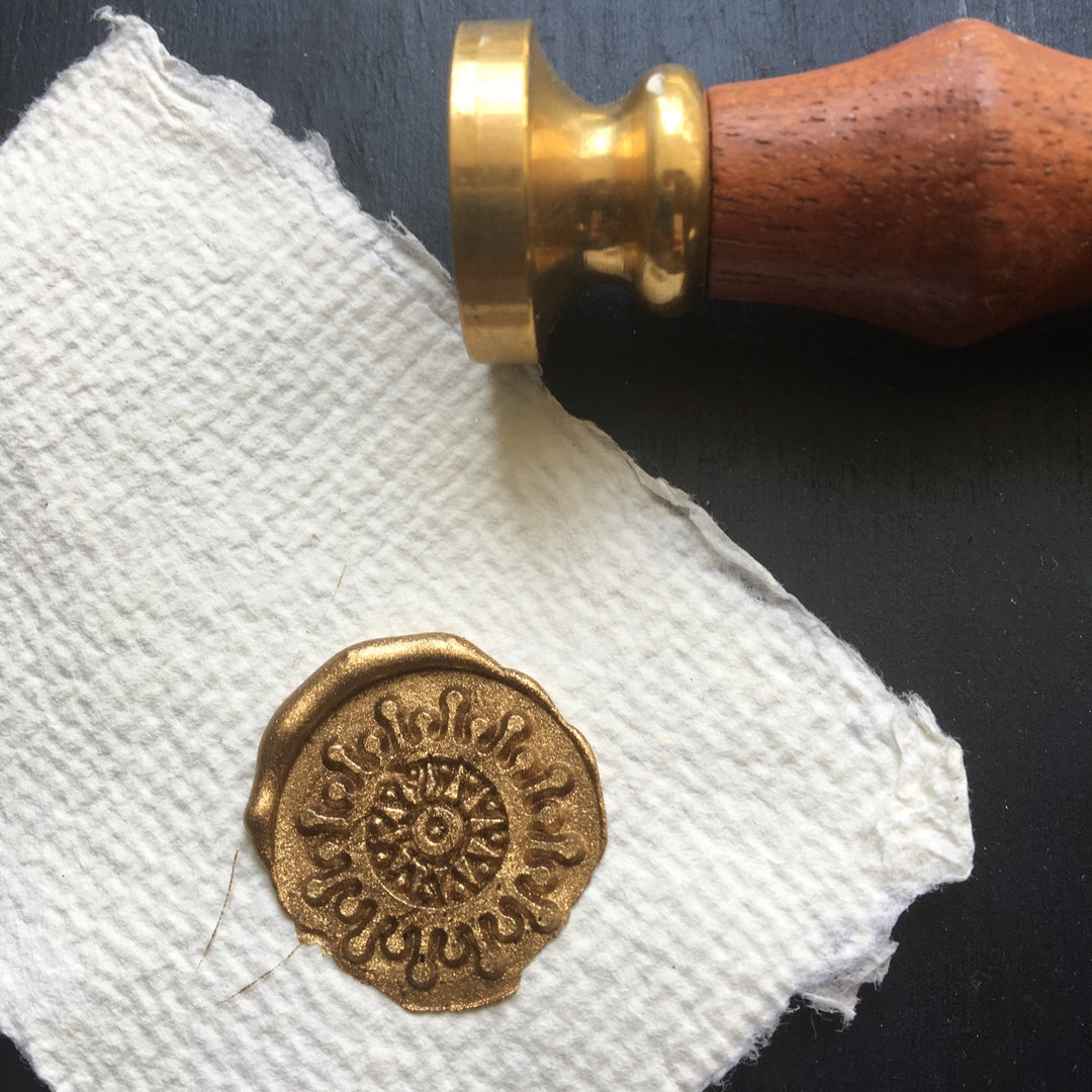 Wax Seal With Aztec Design - Etsy