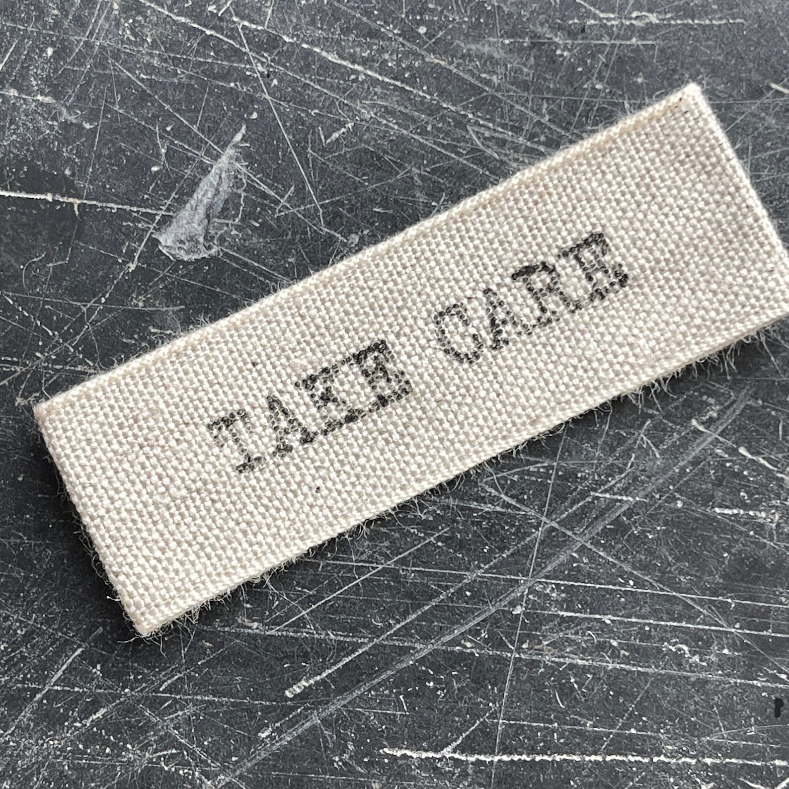 Personalised Handmade Linen Label - Etsy UK