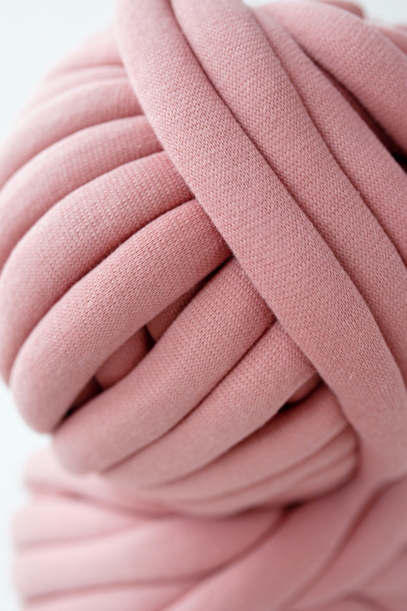 DIY Chunky Knit Yarn Tube Yarn Cotton Tube Yarn Arm | Etsy