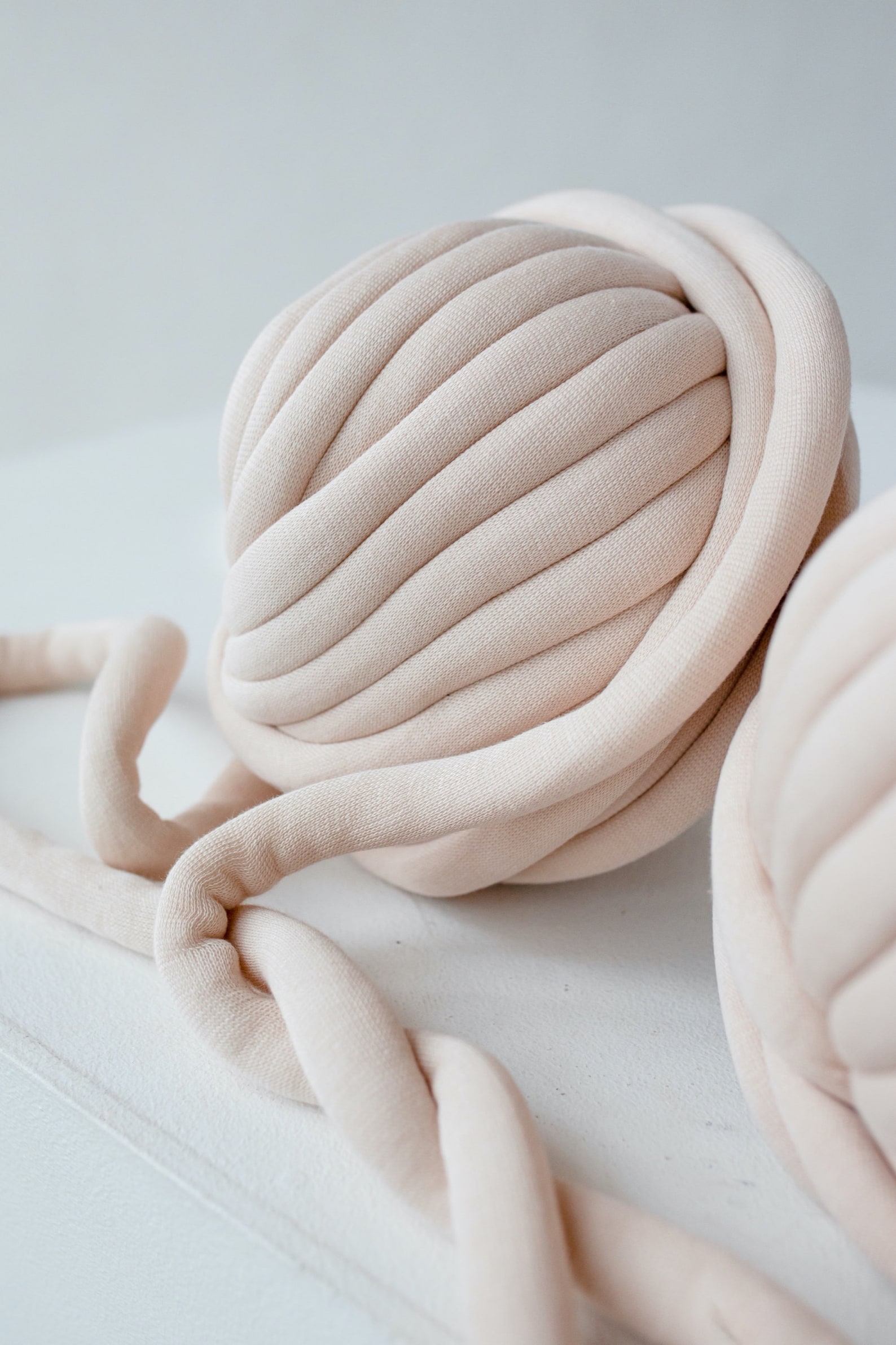 Tube Yarn Stuffed Yarn Chunky Knit Yarn Vegan Chunky Yarn - Etsy