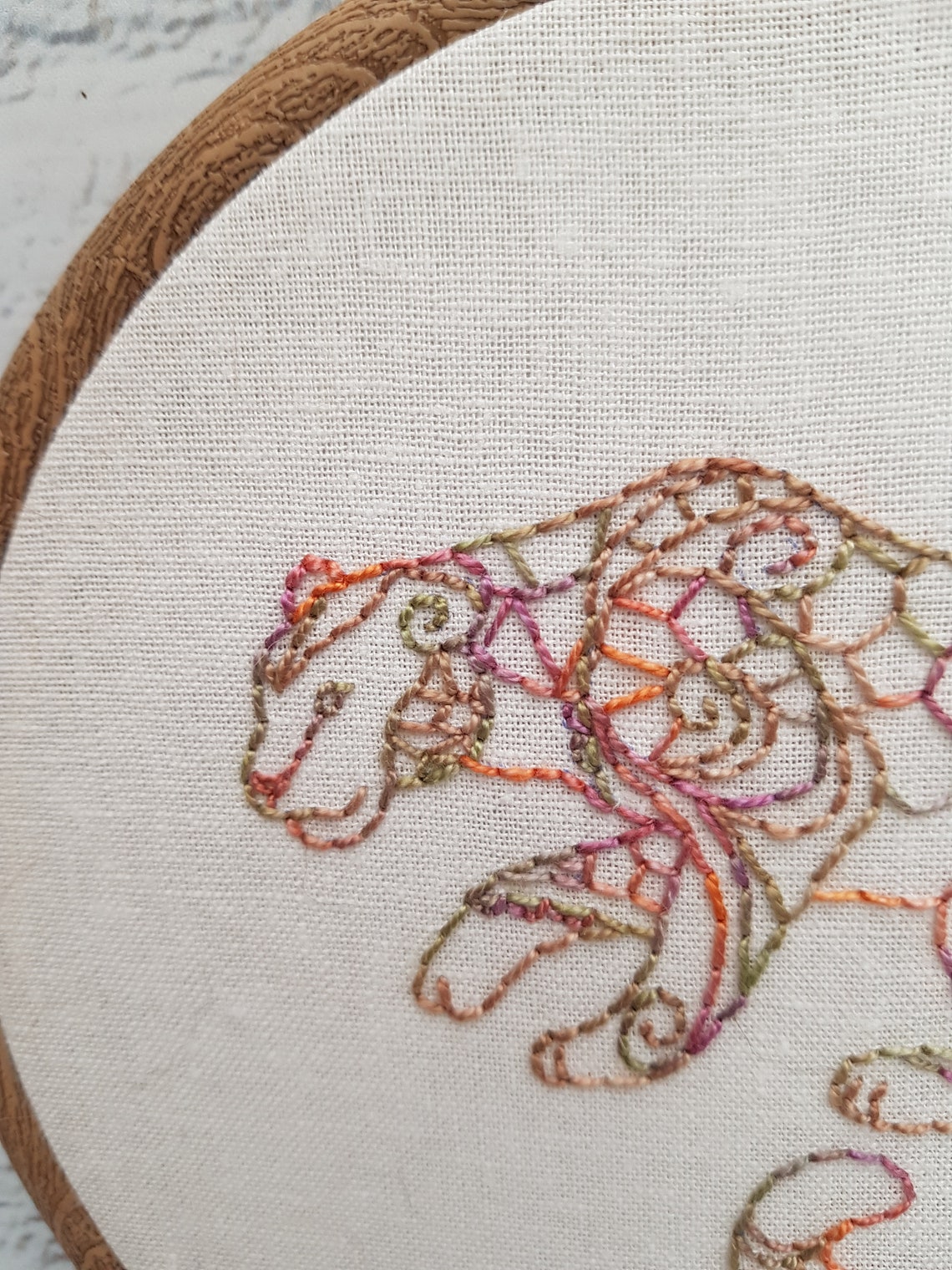 Leopard Embroidery Hoop Leopard Art Leopard Gift | Etsy