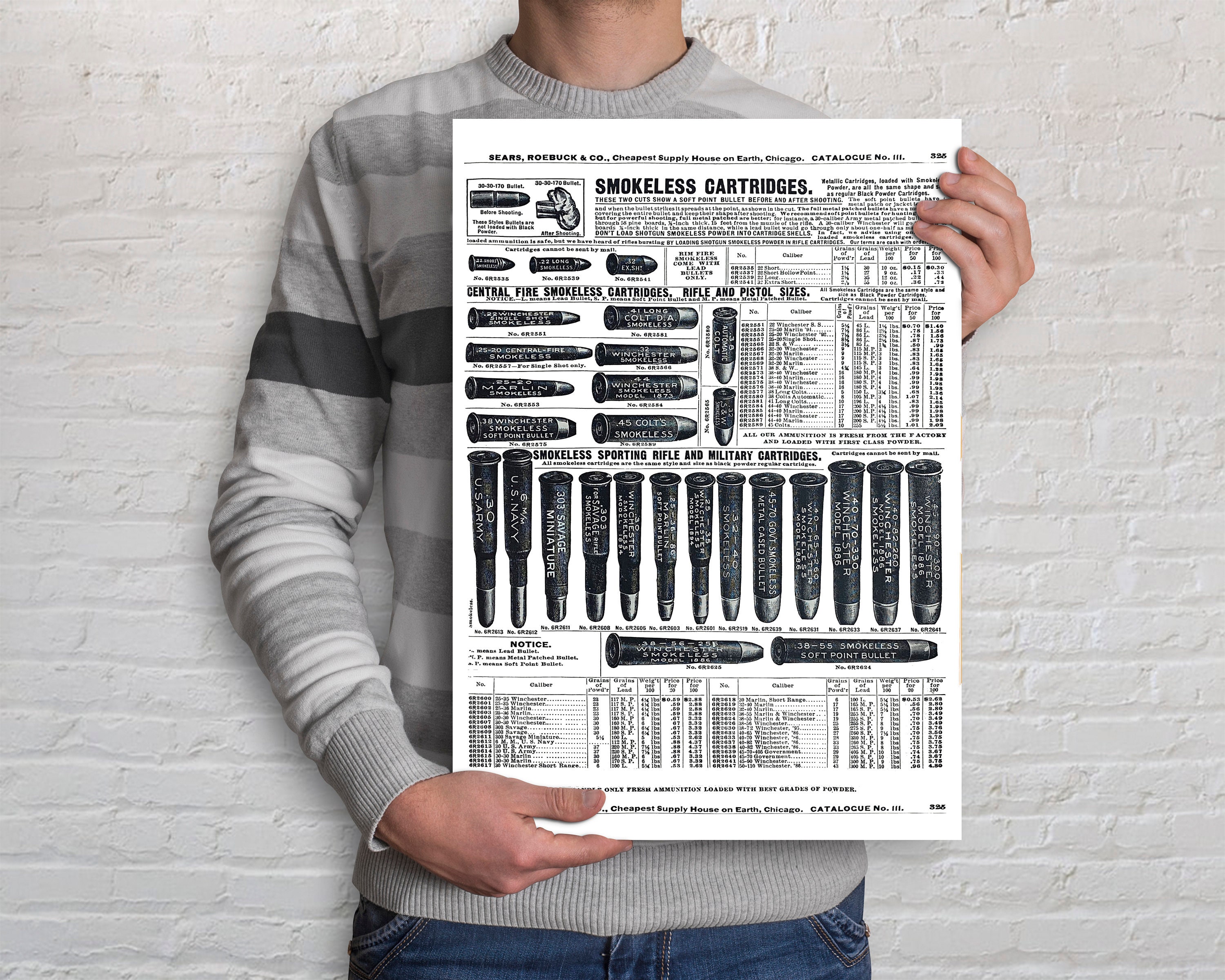 Vintage Gun Poster Wall Art Decor Gifts for Home Office Man - Etsy