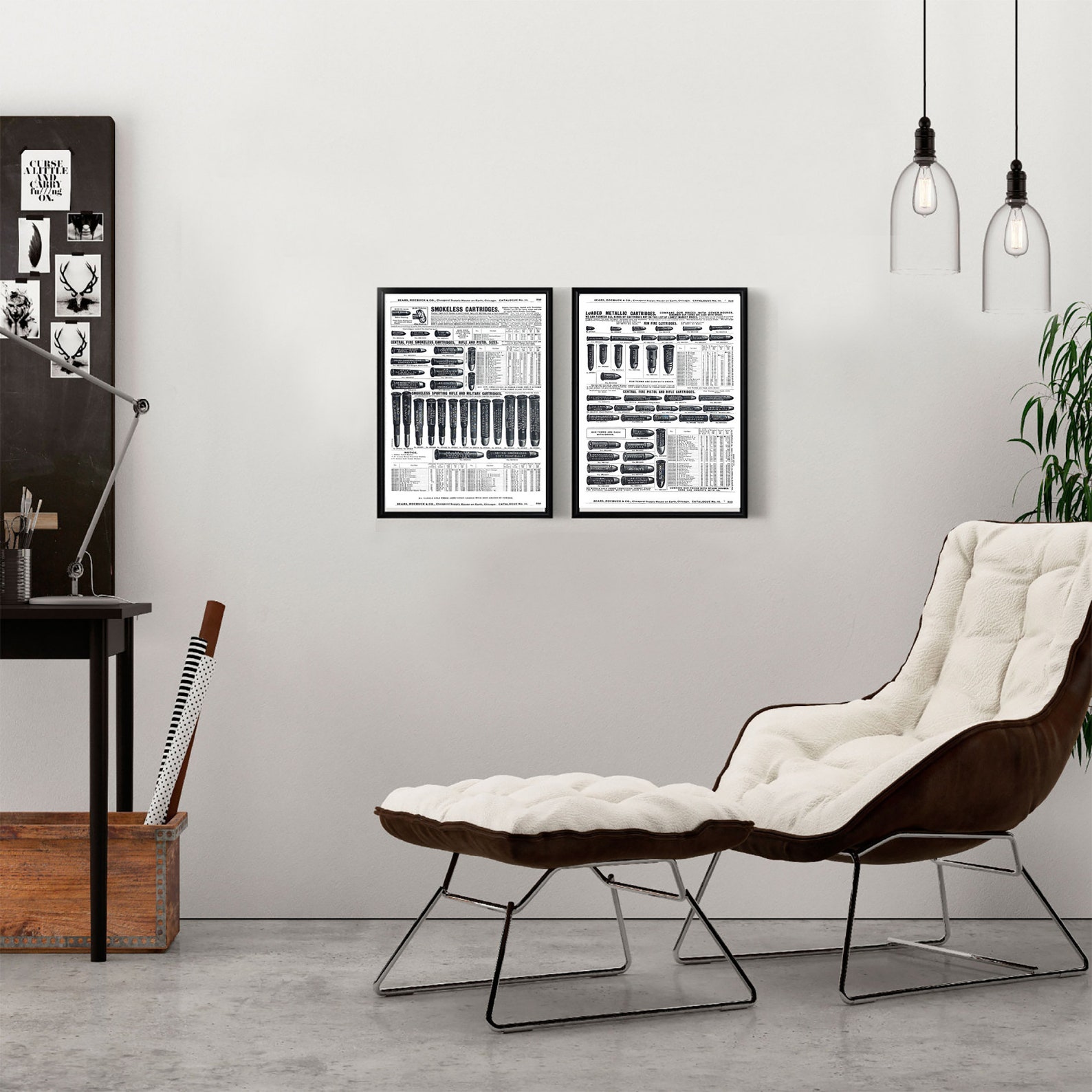 Vintage Gun Poster, Wall Art Decor Gifts for Home Office, Man Cave, Gun ...