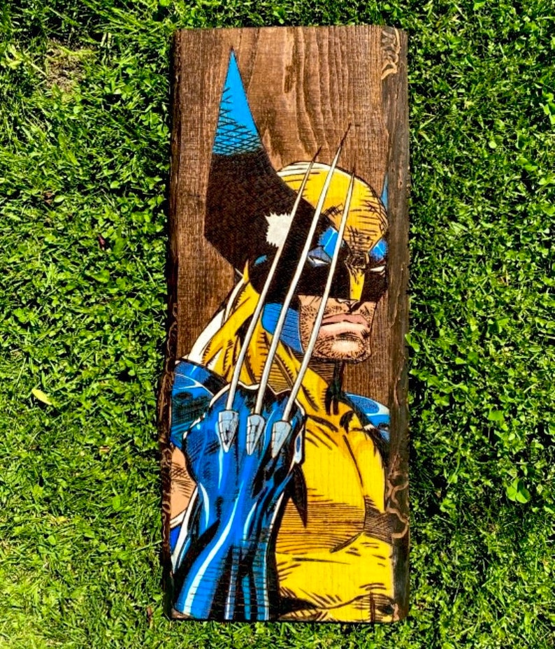 Wolverine Wall Hanger/ Shelf Sitter - Etsy