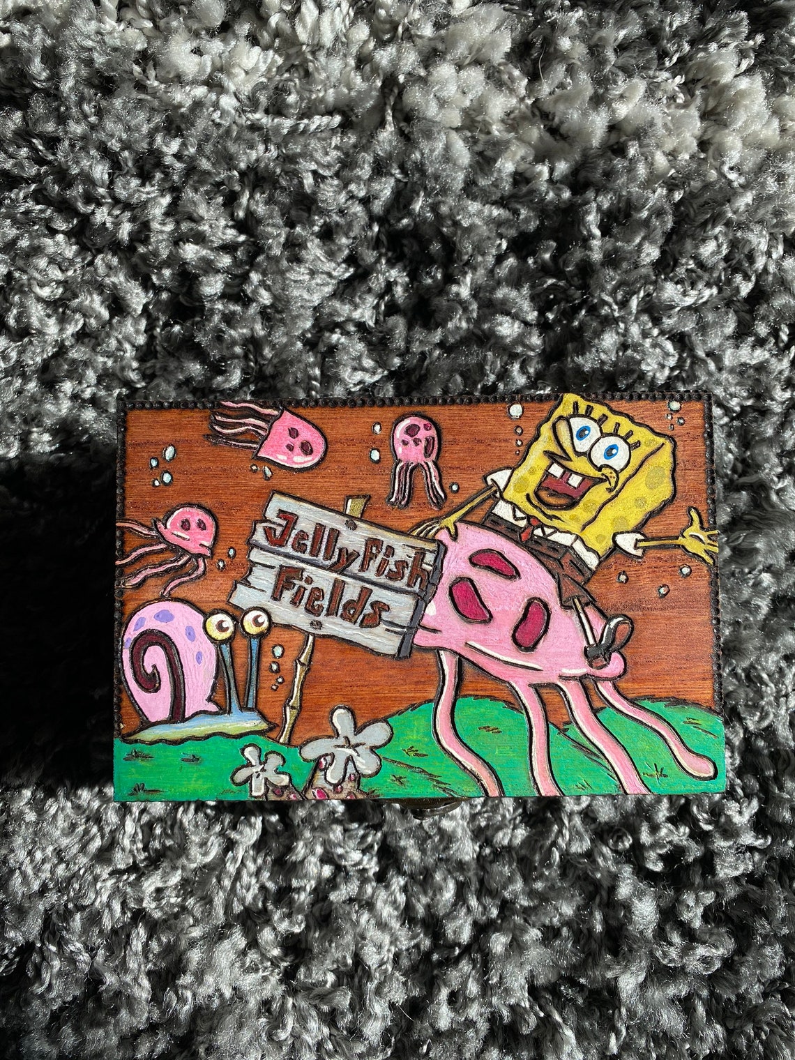 Spongebob Squarepants Stash Box - Etsy