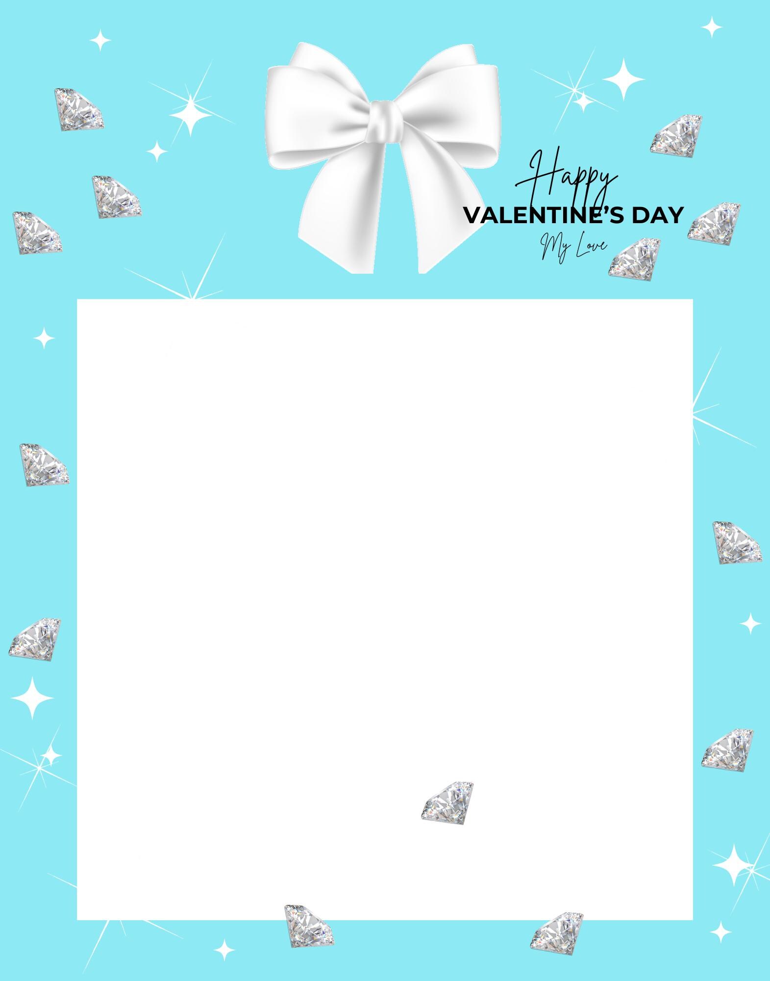 Editable Valentine's Day Jumbo Card Templates - Etsy