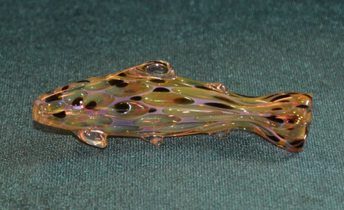 Fish Art Piece Trout Salmon Brown Trout | Etsy