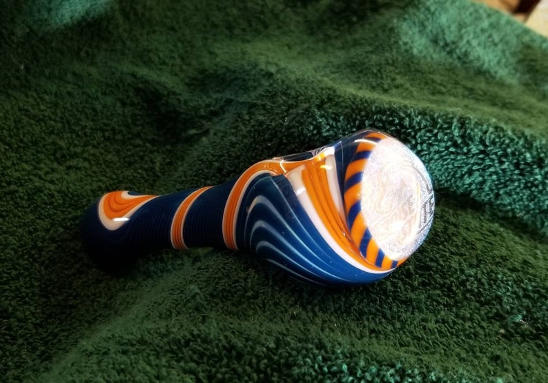 College Sports Themed Team Dichroic Image Art Piece | Etsy