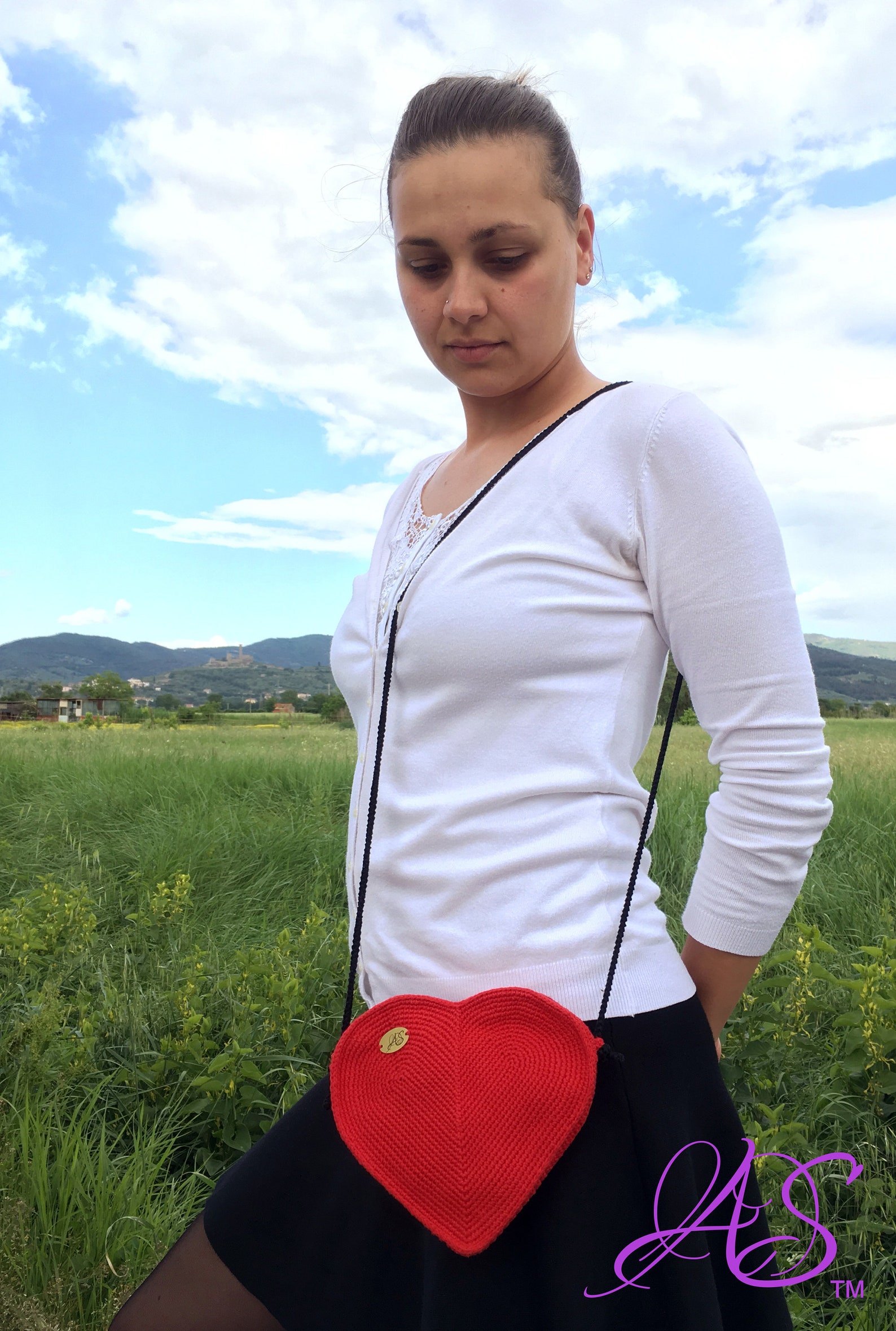 Heart Bag Crochet Pattern. Purse Crochet Pattern. Crochet Clutch ...