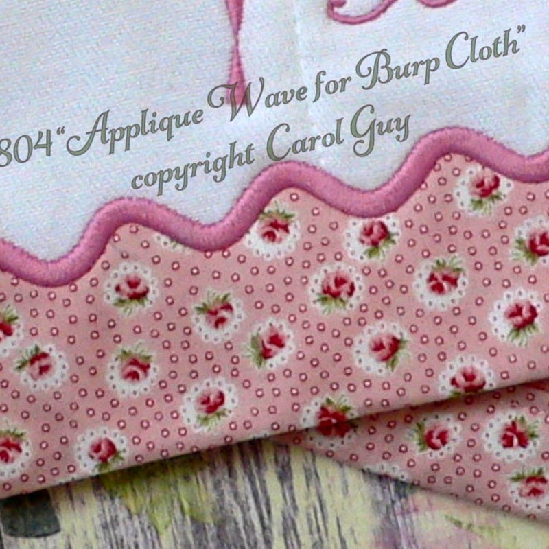 Wave Applique - Etsy