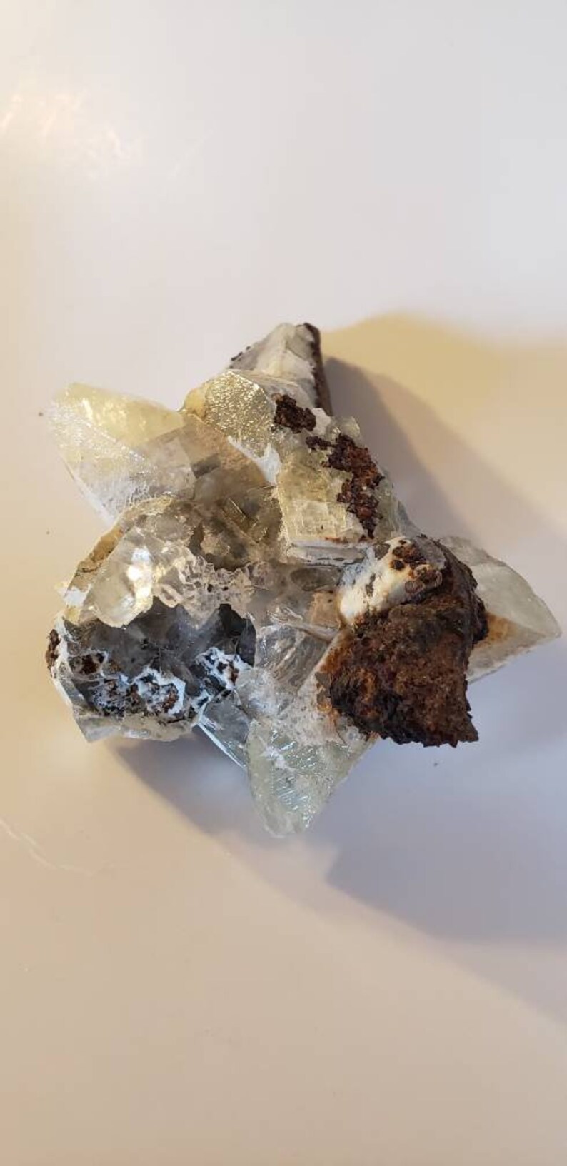 Calcite With Ruby Sphalerite Baxter Springs Kansas Part | Etsy