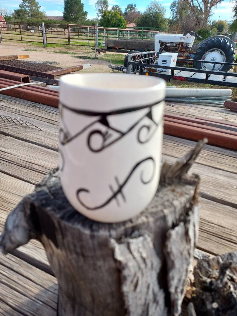 Hopi Handmade Clay Vase Artist Signed Aris Hope Clay Cup - Etsy