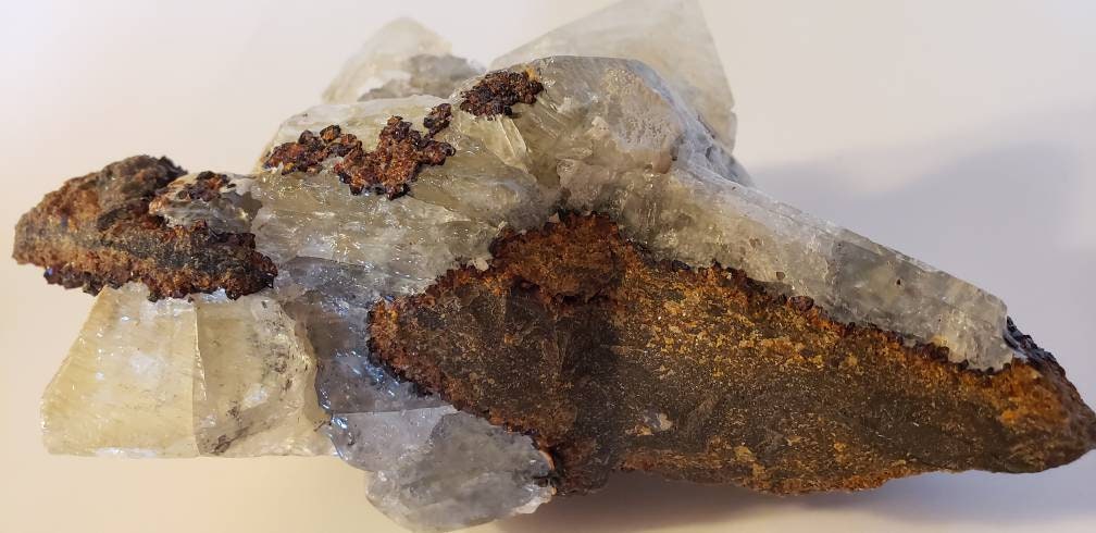 Calcite with Ruby Sphalerite Baxter Springs Kansas Part | Etsy