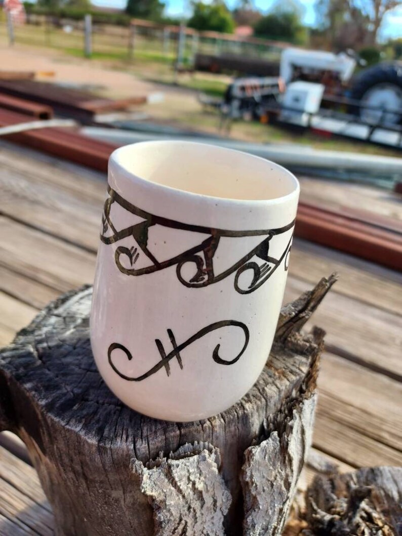 Hopi Handmade Clay Vase Artist Signed Aris Hope Clay Cup - Etsy