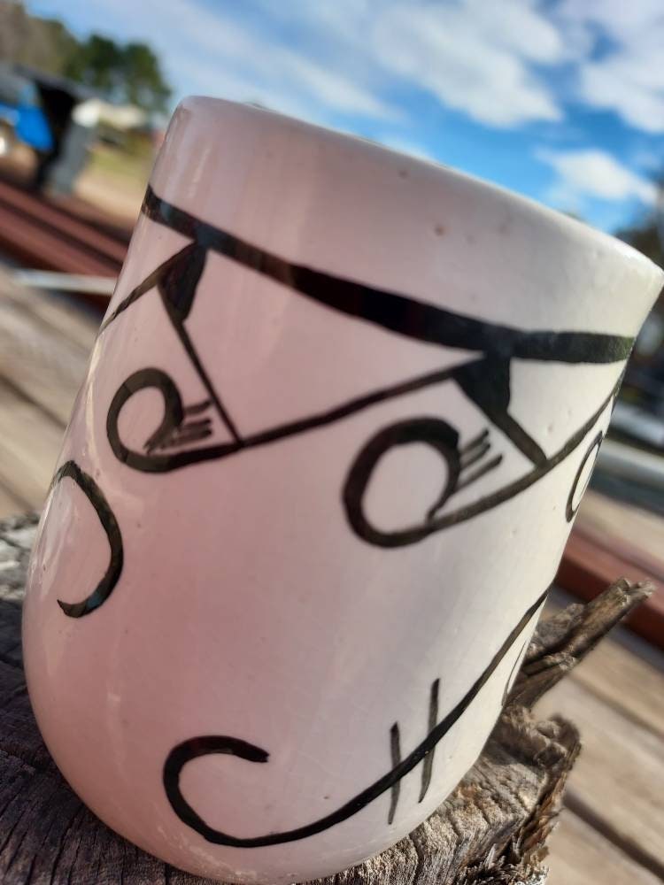 Hopi Handmade Clay Vase Artist Signed Aris Hope Clay Cup - Etsy