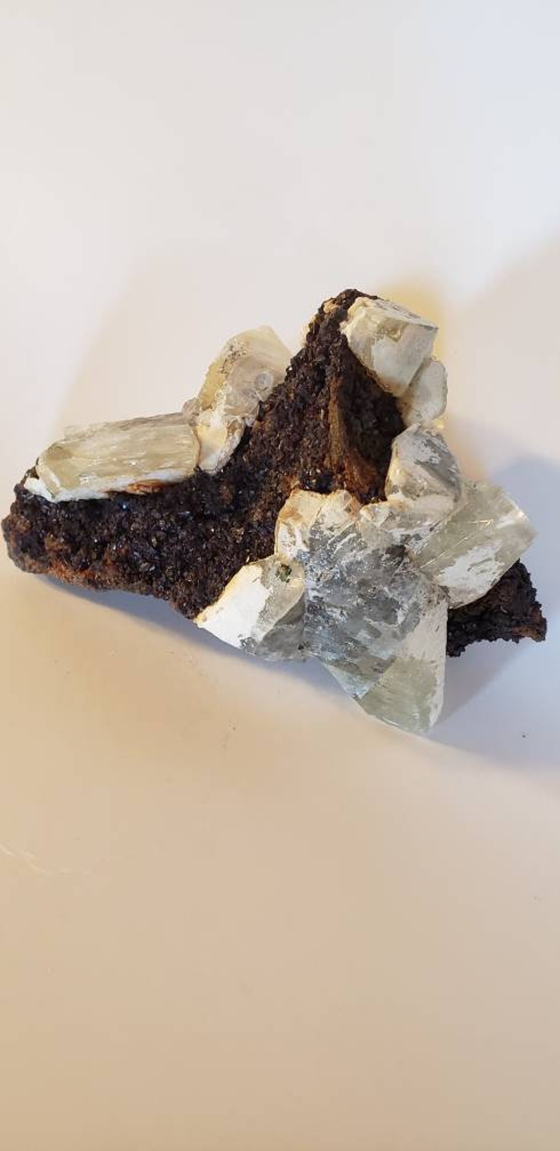 Calcite With Ruby Sphalerite Baxter Springs Kansas Part | Etsy