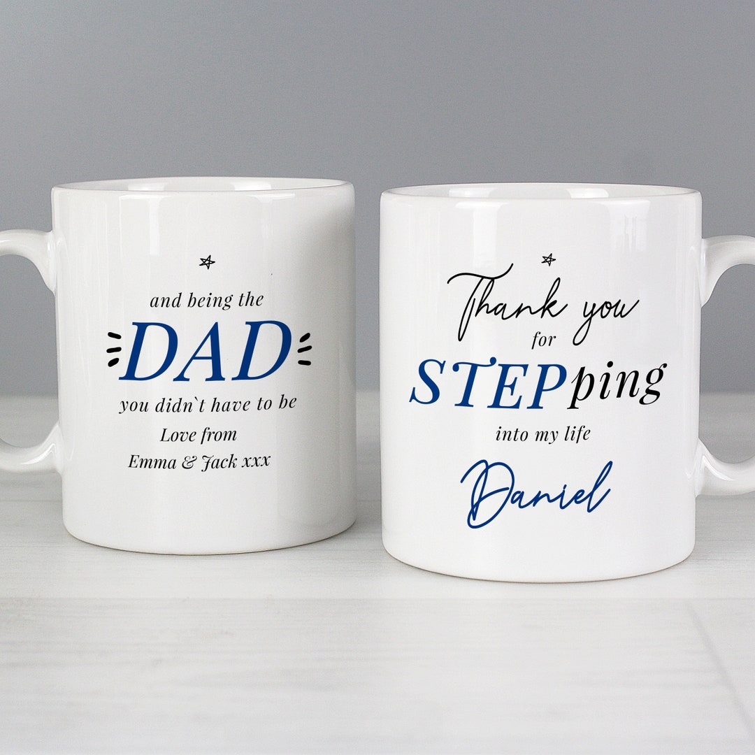 Personalised Step Dad Mug - Etsy