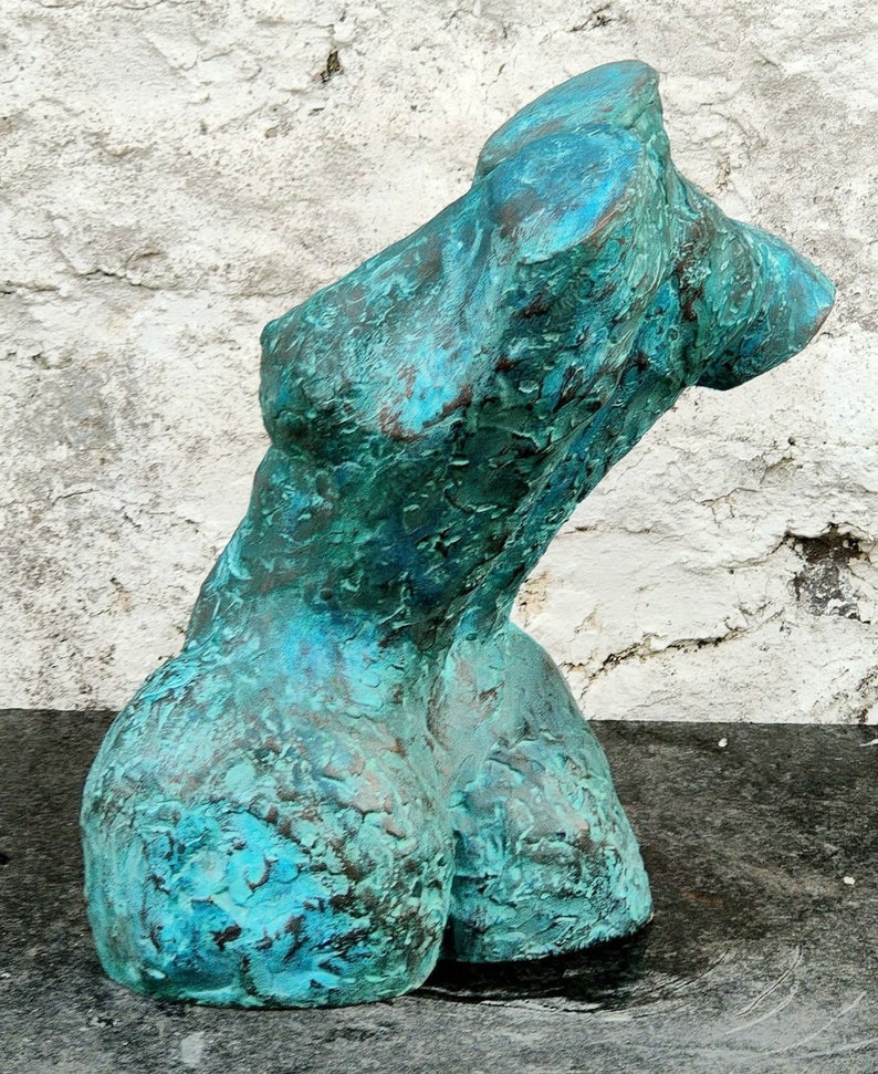 Female Torso Bronze Sculpture by Christine Baxter - Etsy UK