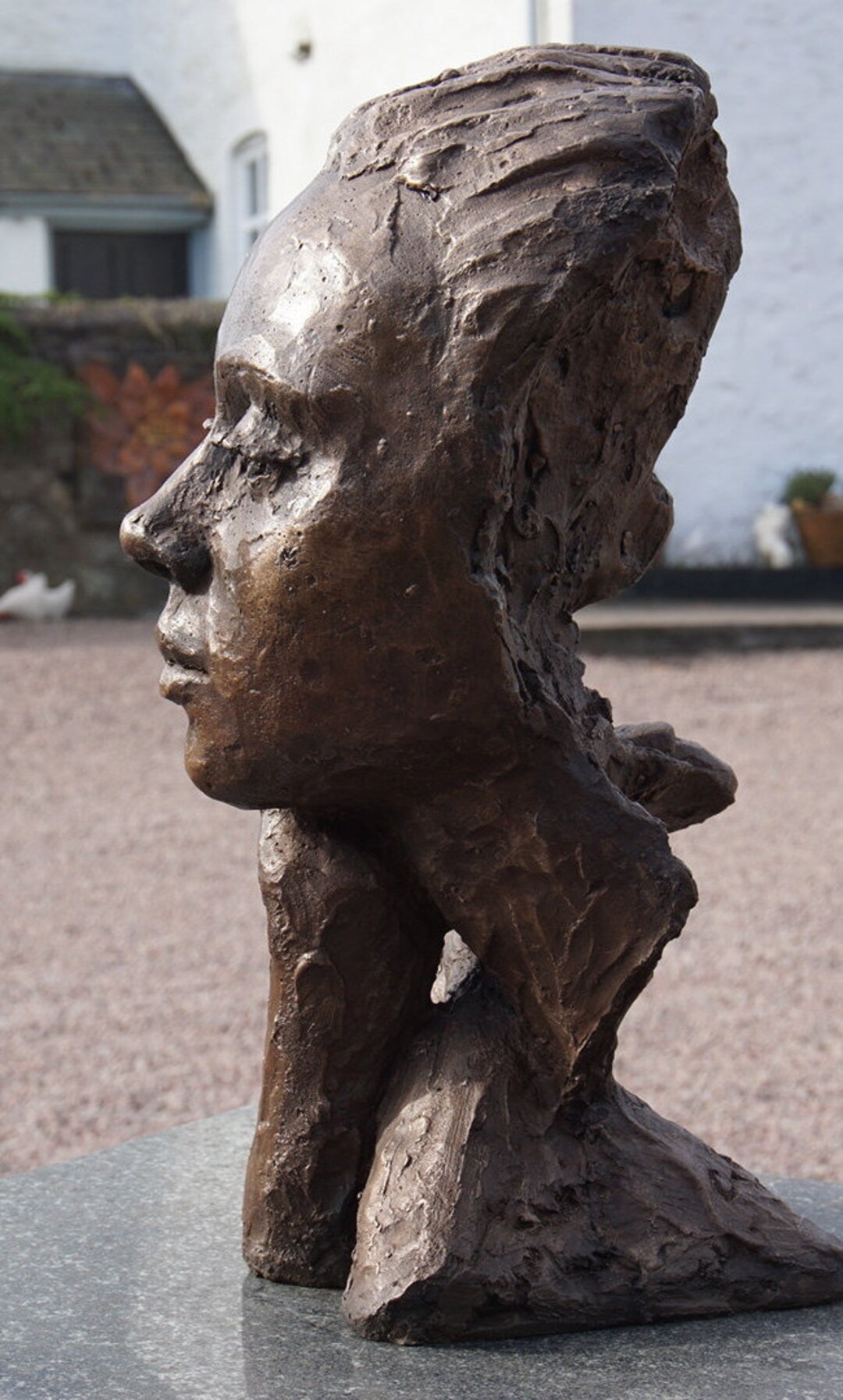 Chloe Cutaway Bronze Resin by Christine Baxter (dark Bronze) - Etsy