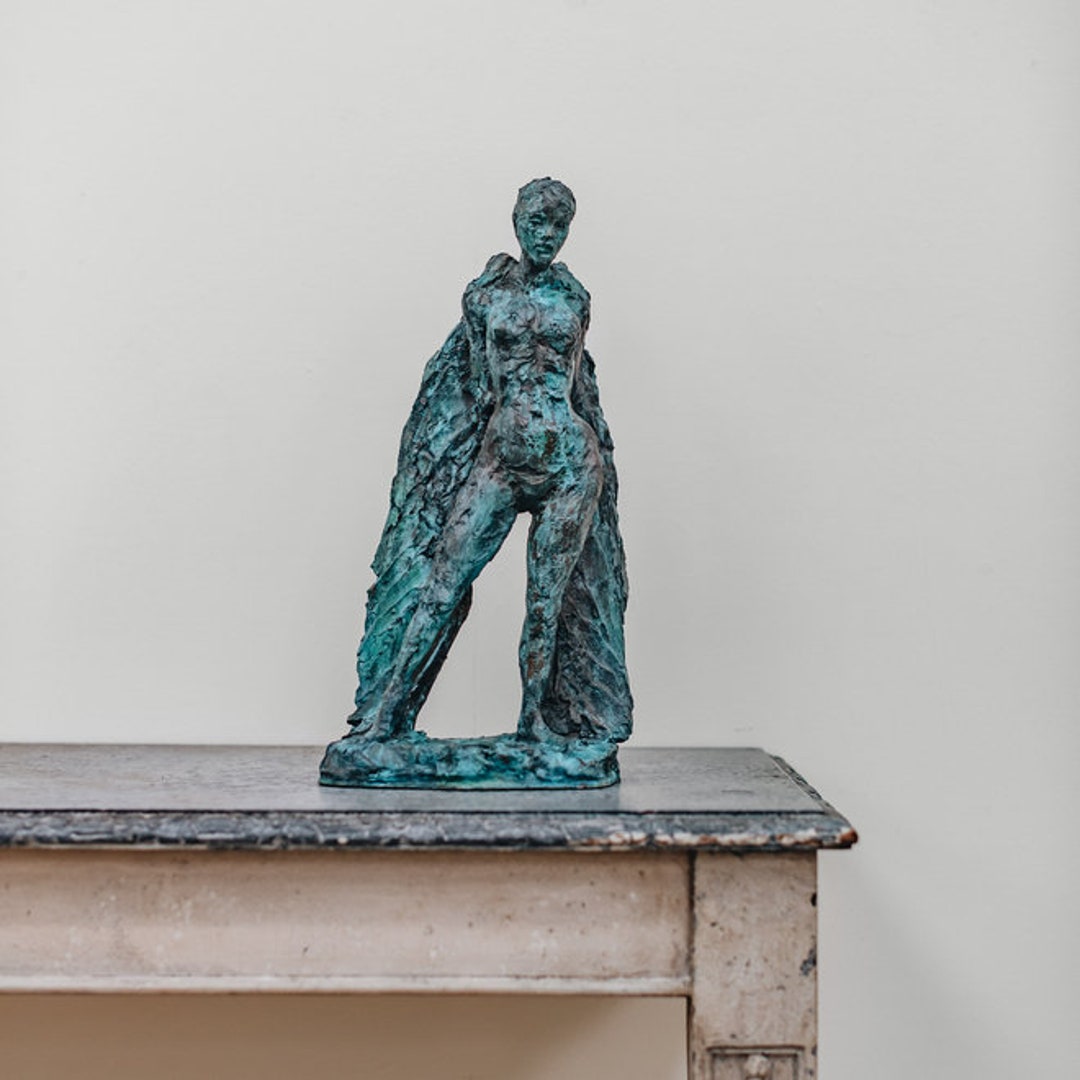 Persephone Bronze Verdigris Sculpture by Christine Baxter - Etsy