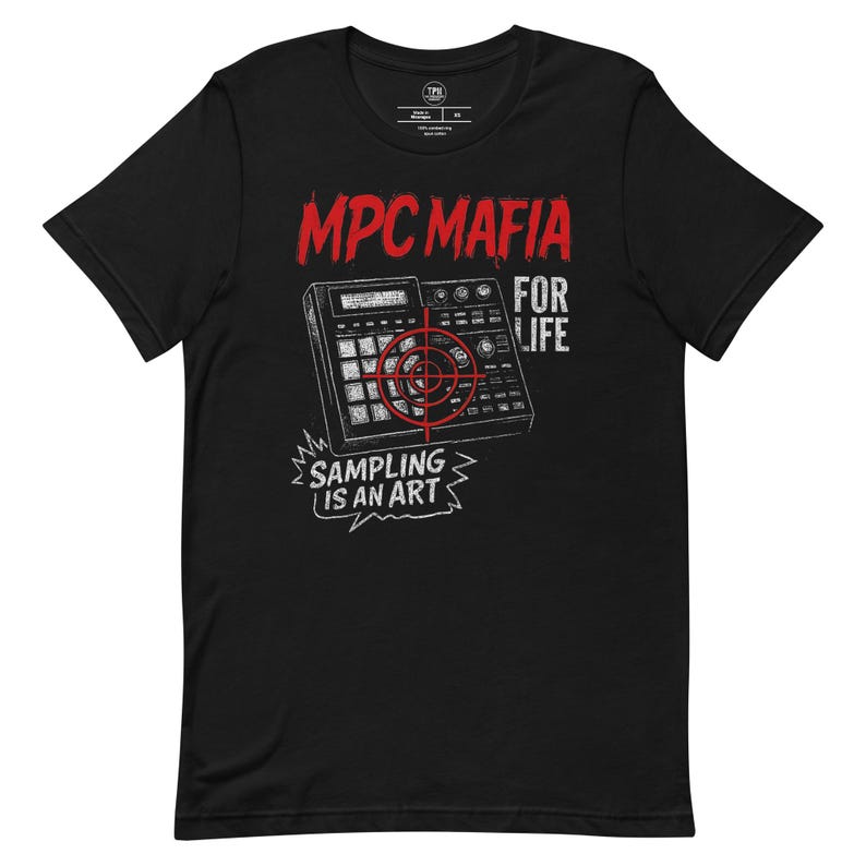 MPC Mafia Shirt – Sampling is an Art – Beatmaker Shirt – Producer Tee ...