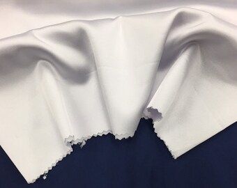 White satin fabric | Etsy