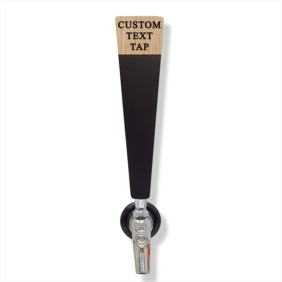 Custom Personalized Beer Coffee Wine Tap Handle With Chalkboard Dry ...
