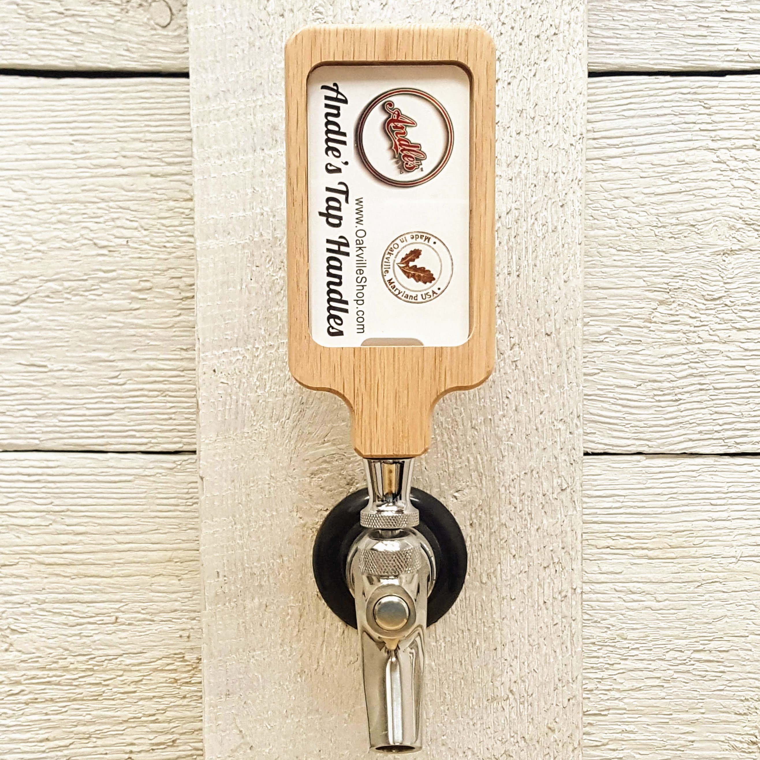 Beer Tap Handle With Removable Clear Cover Plate. Made in - Etsy