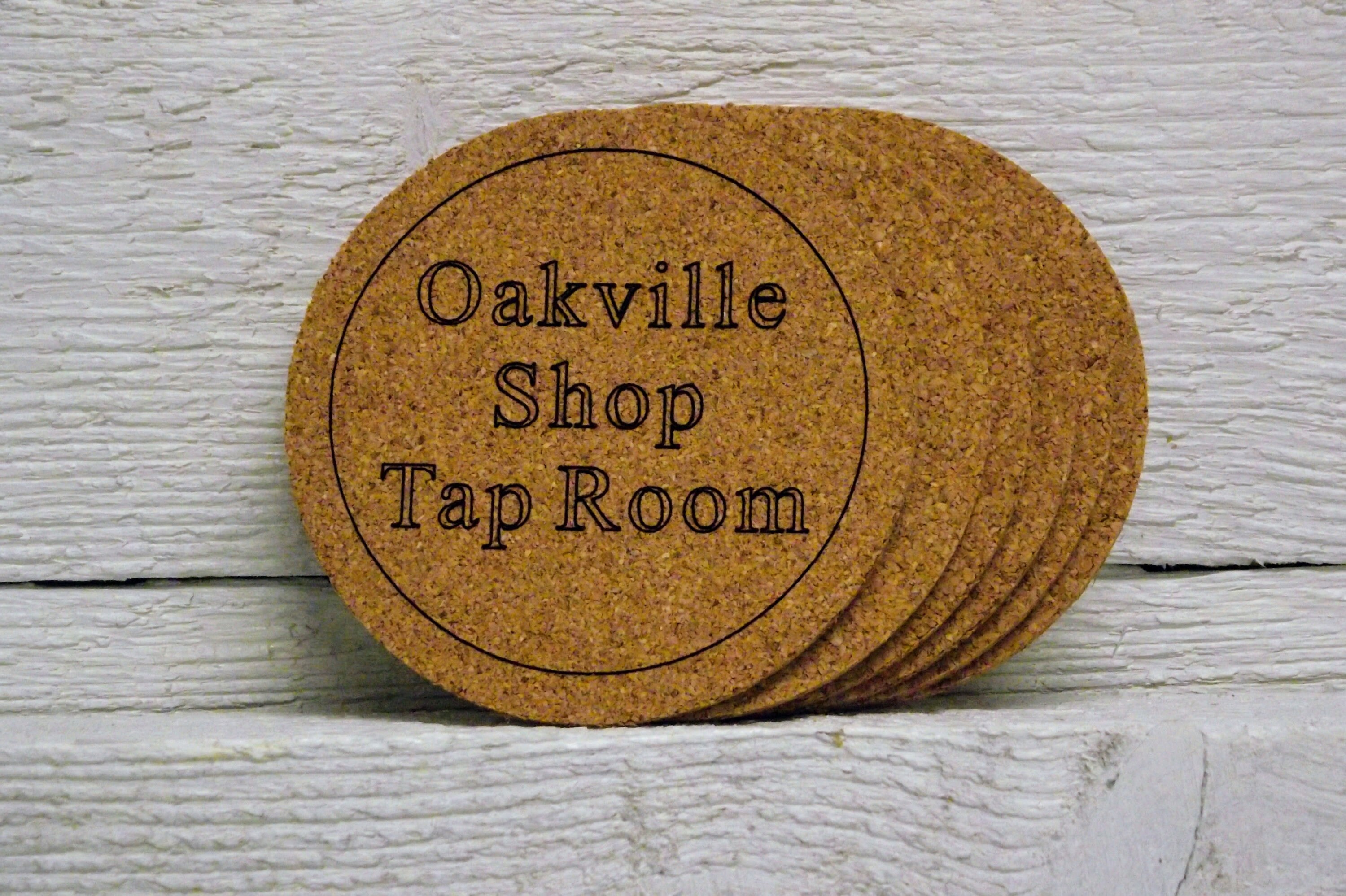 Cork Coaster Set of Six Personalized Custom Engraved Text. - Etsy