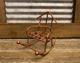 Fairy Garden Rocking Chair - Etsy