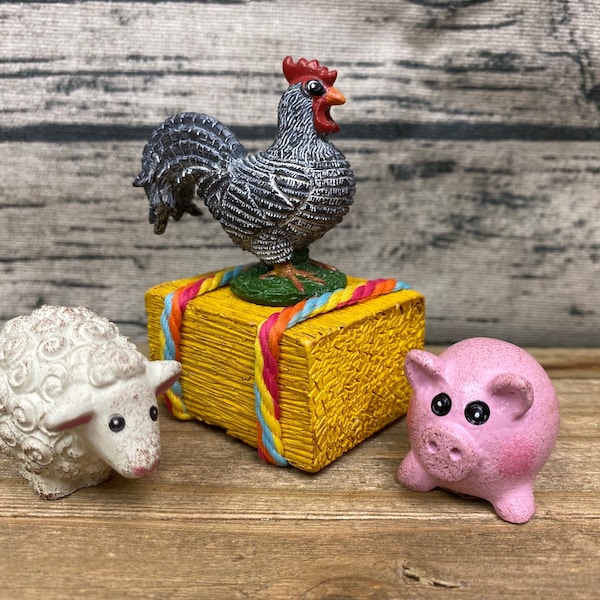Miniature Roosters - Etsy