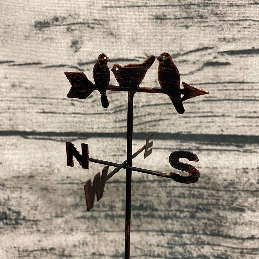 Miniature Rustic Weathervane | Fairy Garden Barn Ranch Decor, 9" - Etsy