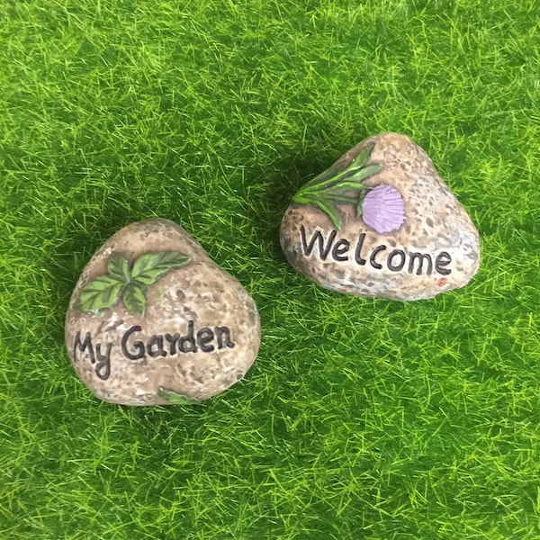 Welcome Rocks - Etsy