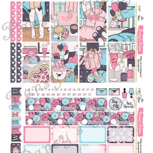 Printable Planner Stickers, Happy Planner, Classic, MAMBI, Weekly Kit ...