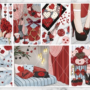 Printable Planner Stickers, Happy Planner, Queen of Hearts, Classic ...