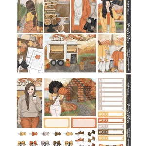 Printable Planner Stickers, Happy Planner, Fall Festival, Classic ...