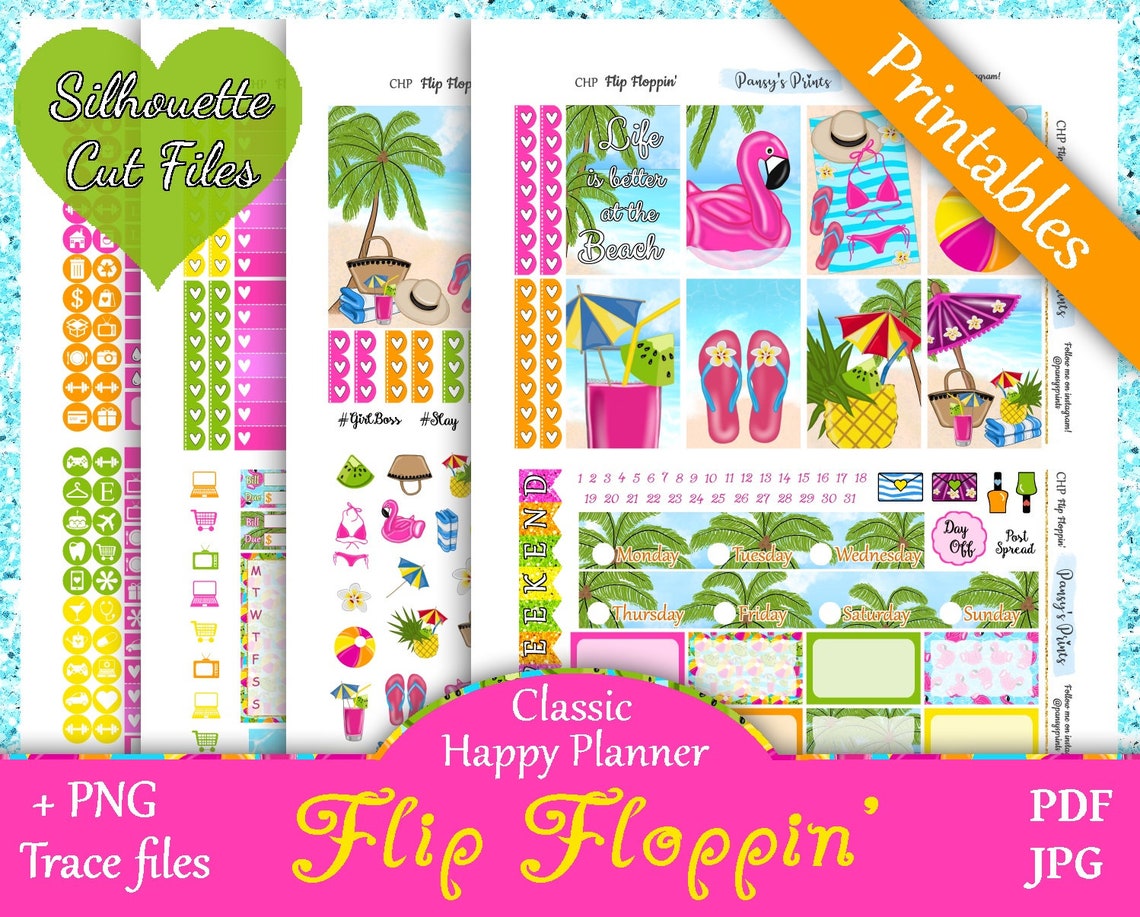 Printable Planner Stickers Happy Planner Classic MAMBI - Etsy